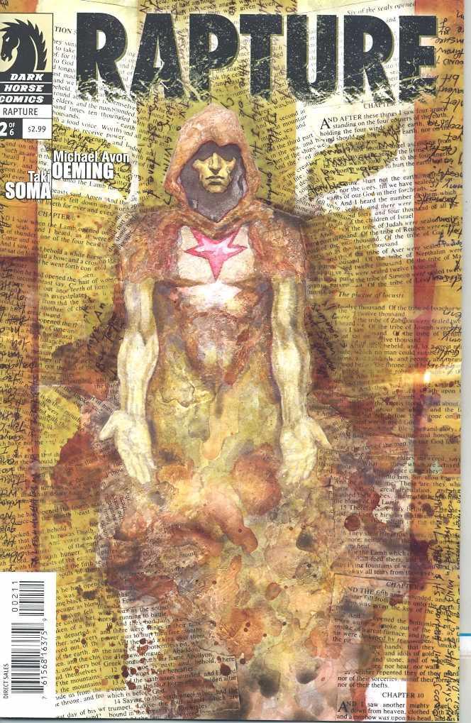 RAPTURE #2 DAVID MACK CVR – Kings Comics