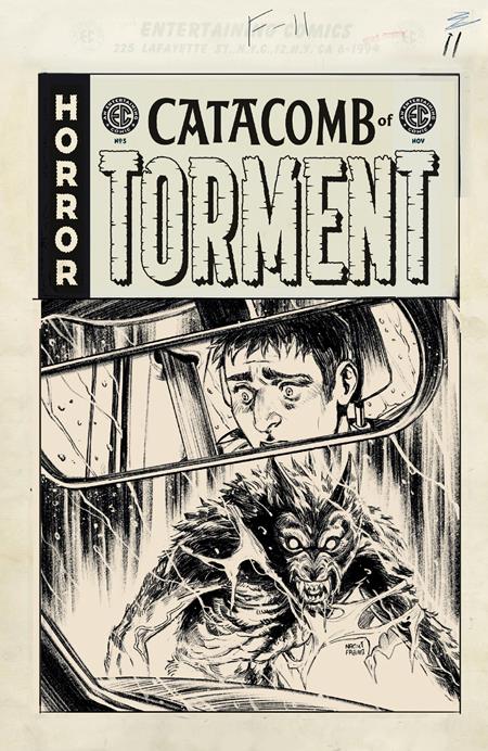 EC CATACOMB OF TORMENT (2025) #5 CVR D INC 1:20 NAOMI FRANQ B&W ARTIST EDITION VAR – Kings Comics