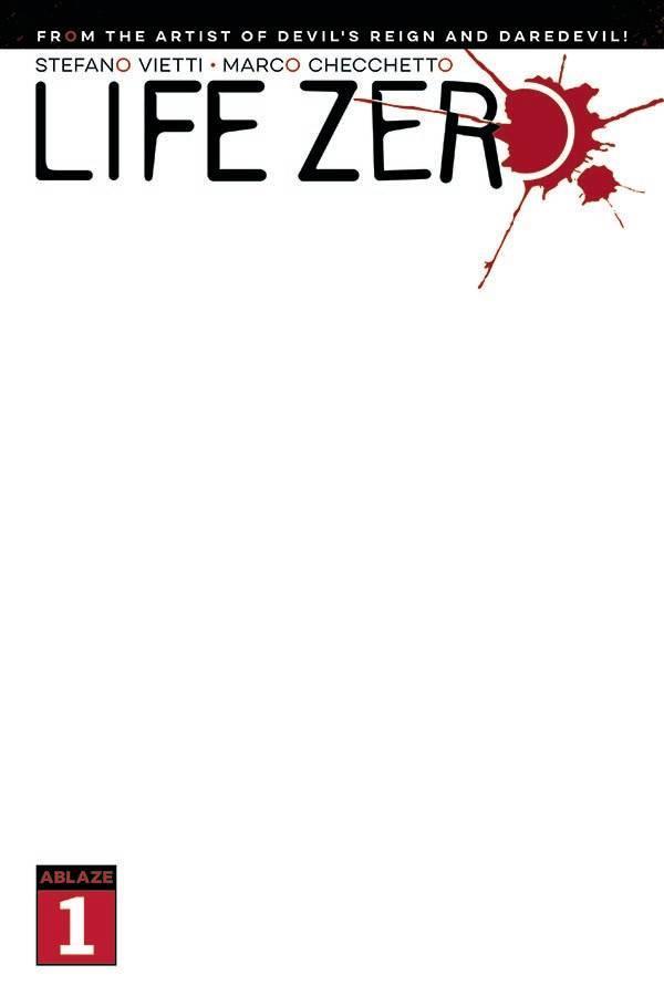 LIFE ZERO #1 CVR E BLANK COVER — Kings Comics