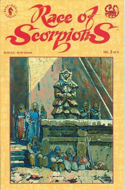 RACE OF SCORPIONS (1991) - SET OF FOUR — Kings Comics