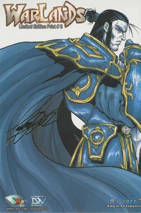 WARLANDS LIMITED EDITION PRINT (2003) - SET OF FIVE — Kings Comics