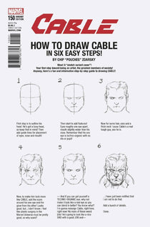 CABLE VOL 3 #150 ZDARSKY HOW TO DRAW VAR LEG – Kings Comics