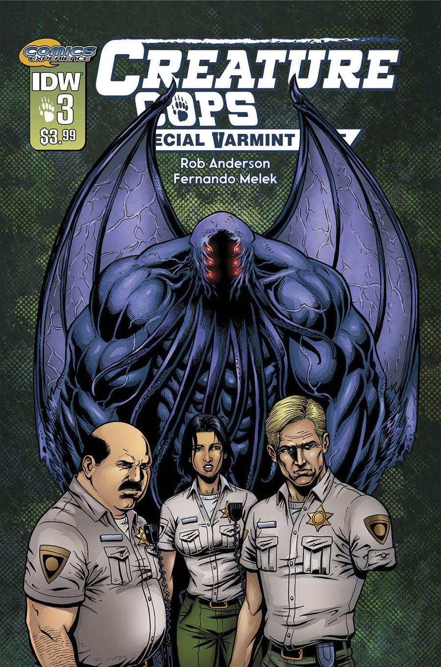 CREATURE COPS SPECIAL VARMINT UNIT #3 — Kings Comics