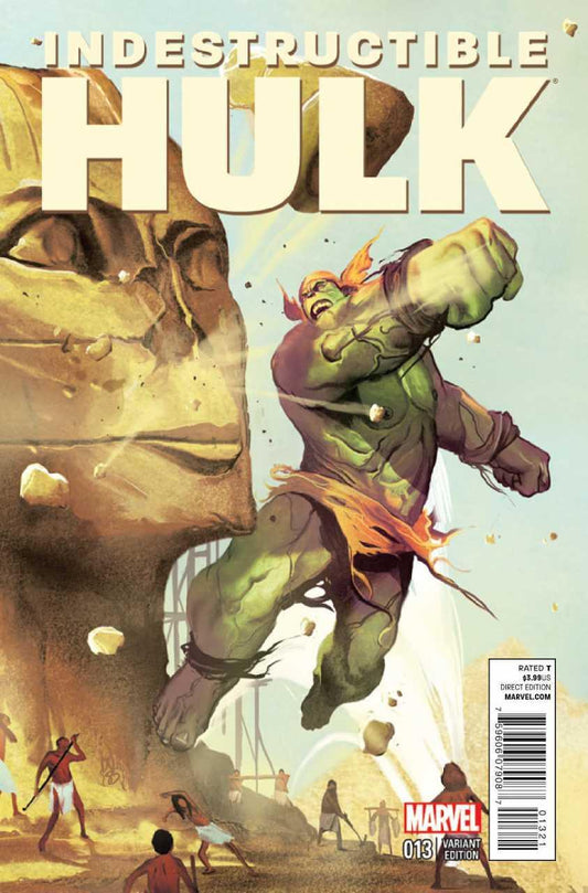 INDESTRUCTIBLE HULK #13 30 COPY TIME TRAVEL DEL MUNDO VAR – Kings Comics
