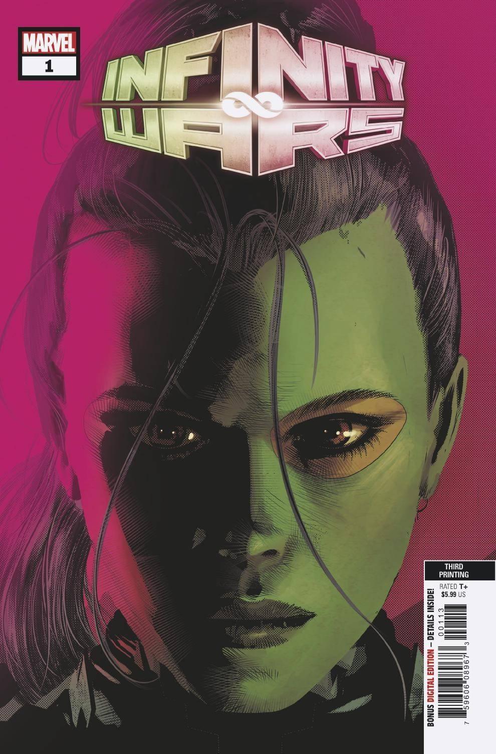 INFINITY WARS #1 3RD PTG DEODATO VAR – Kings Comics