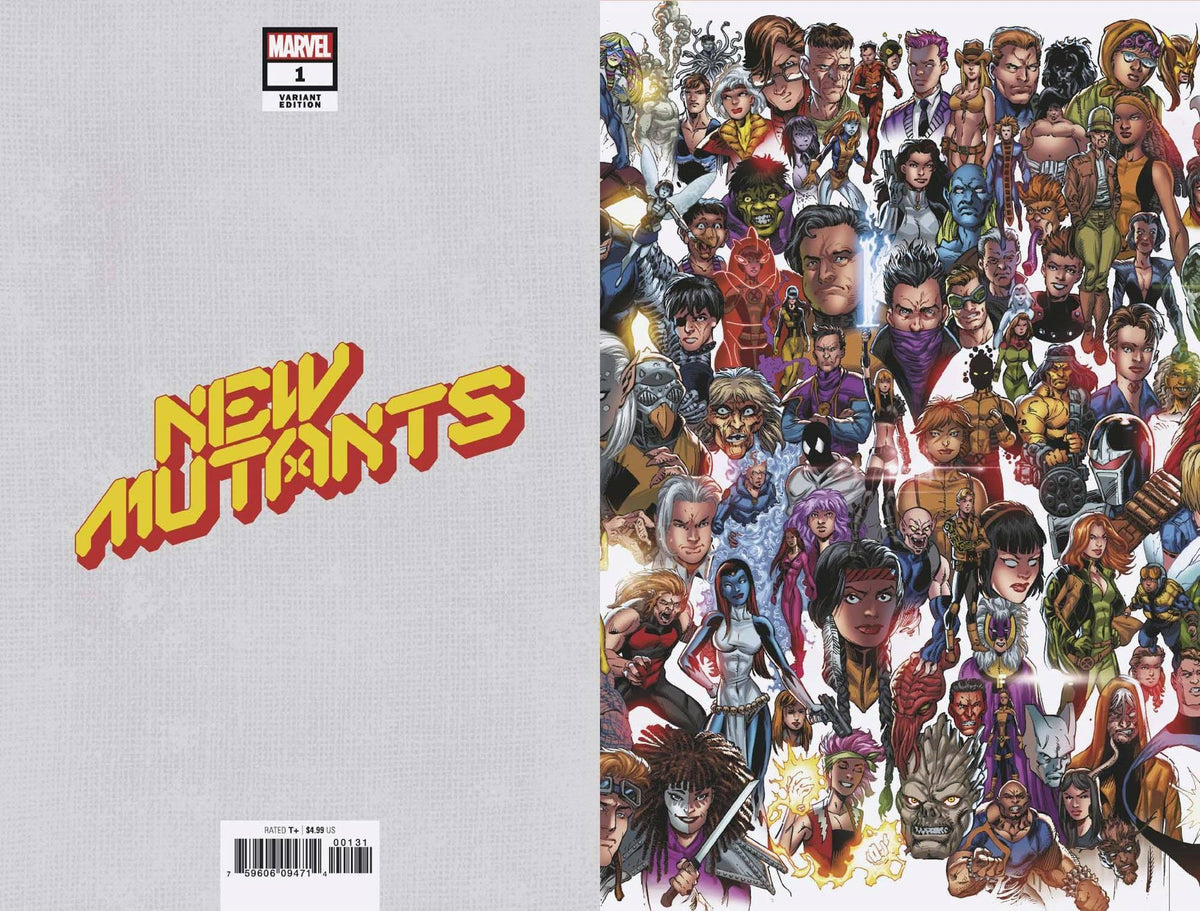 NEW MUTANTS VOL 4 #1 BAGLEY EVERY MUTANT EVER VAR DX — Kings Comics