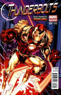 THUNDERBOLTS VOL 2 #8 IRON MAN MANY ARMORS STROMAN VAR NOW – Kings Comics